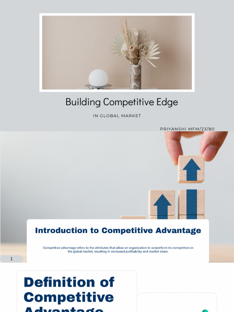 Building Competitive Edge | PDF