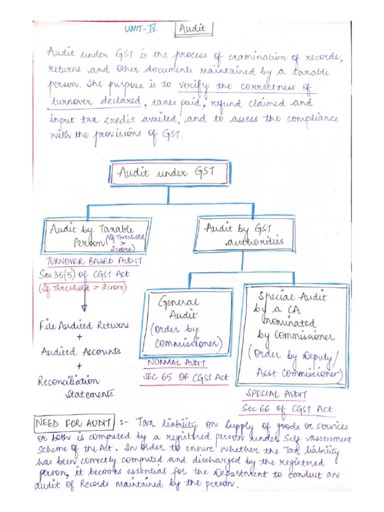 Audit - Unit 4 | PDF