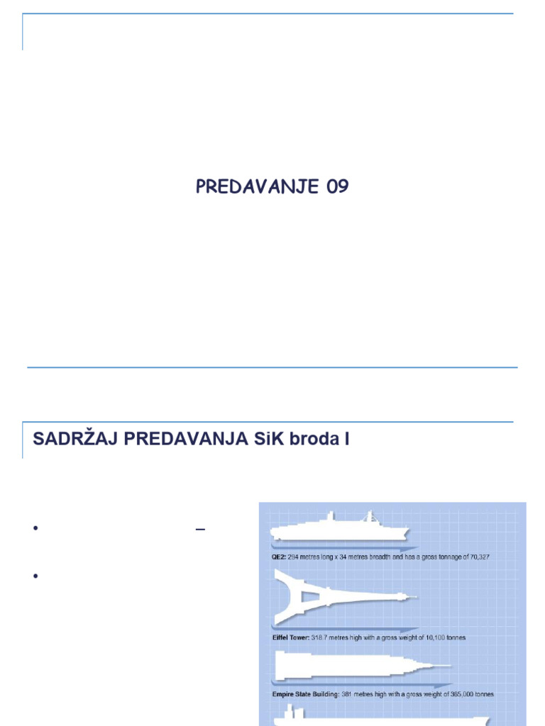 Konstrukcija Broda Uvod MK Upload | PDF