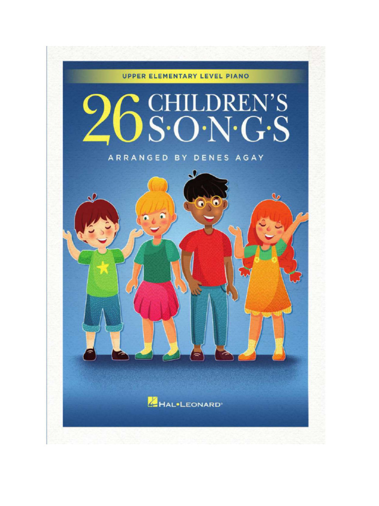 26 CHILDREN'S SONGS (Songbook) | PDF