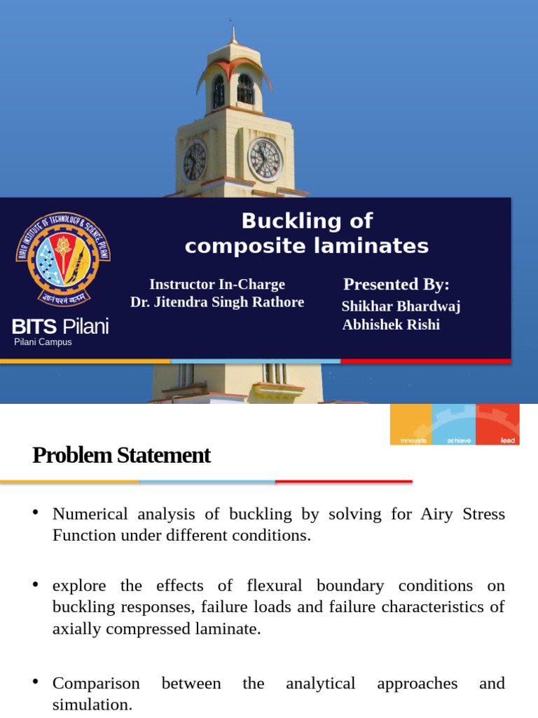 Buckling analyses of composite laminates | PDF | Composite Material ... Buckling analyses of composite laminates | PDF | Composite Material ...