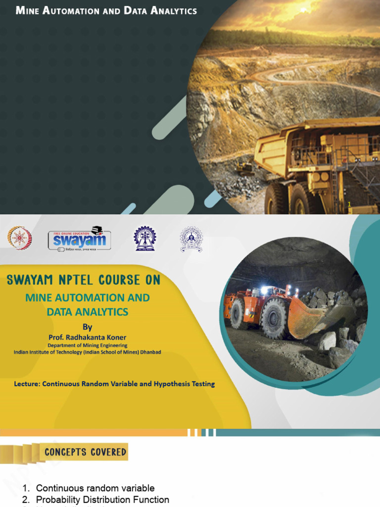 Continuous Random Variable and Z Test (MADA) (1).Pptx | PDF ...