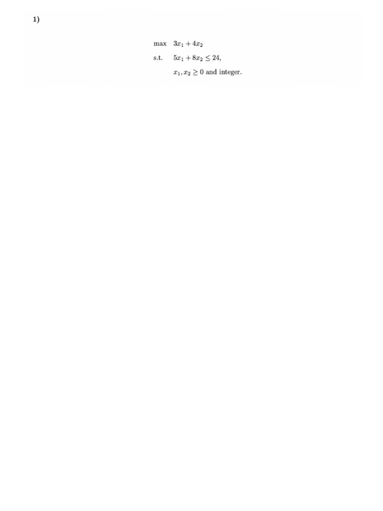 Branch&Bound Questions | PDF Branch&Bound Questions | PDF