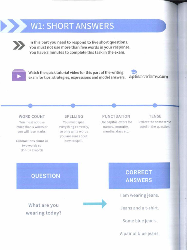 Aptis General Complete Writing Guide | PDF