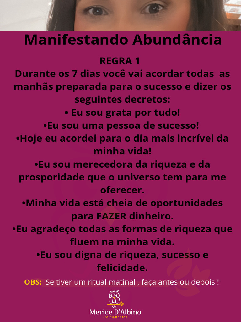 Manifestando Abundância-1 | PDF