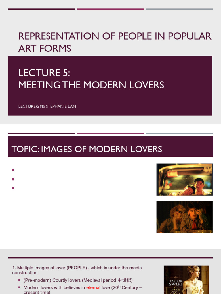 Modern Love: Evolving Representations | PDF | Romance (Love) | Love