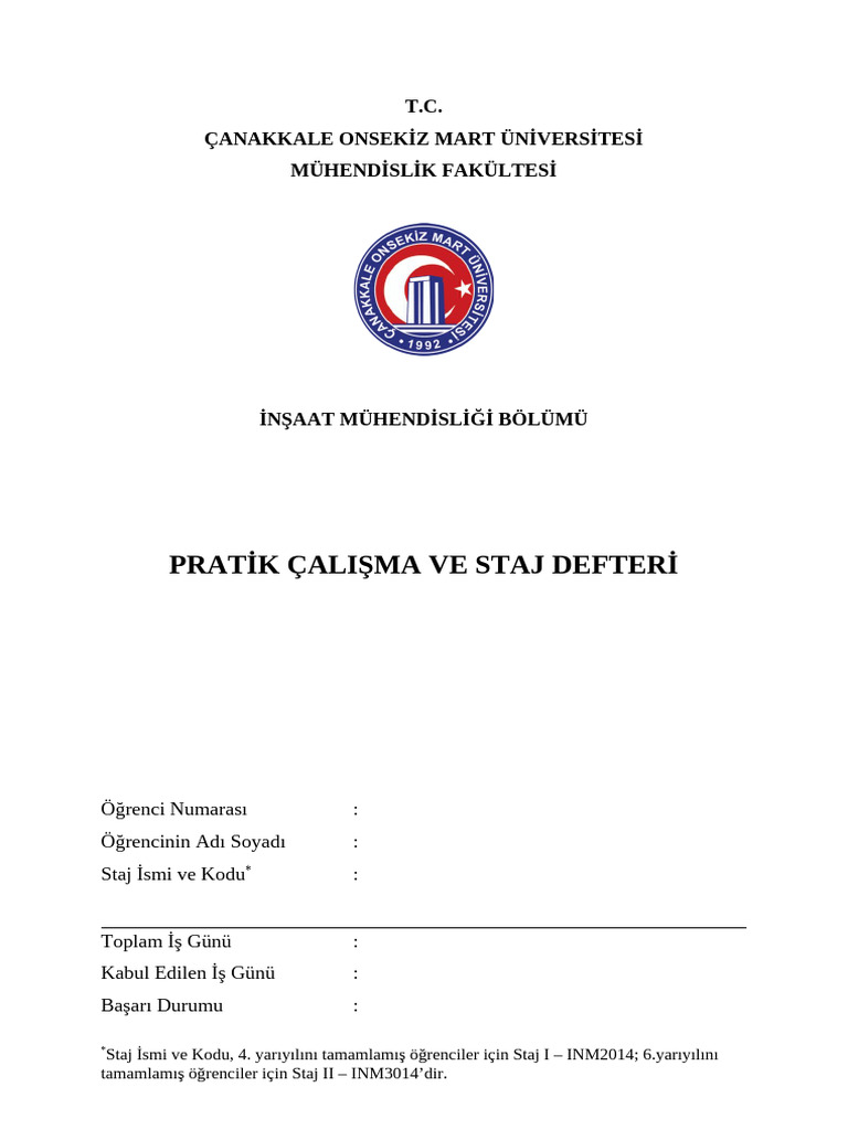 343-5-staj-defteri | PDF