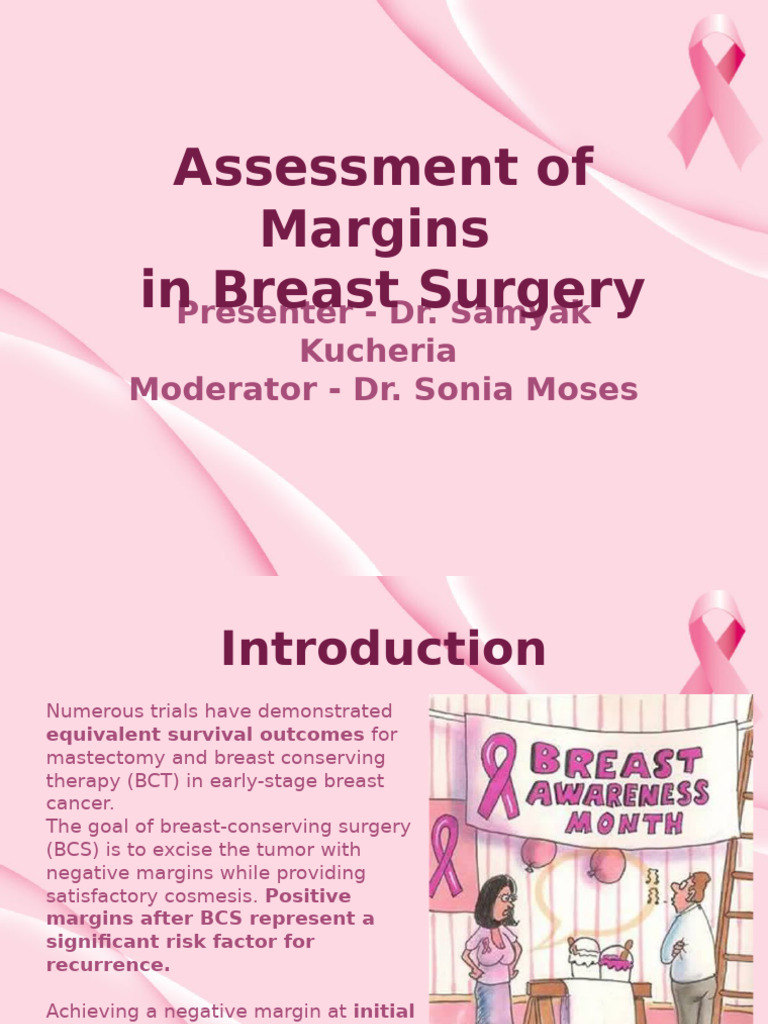 Assessment of Margins in Breast Cancer | PDF | Breast Cancer | Surgery
