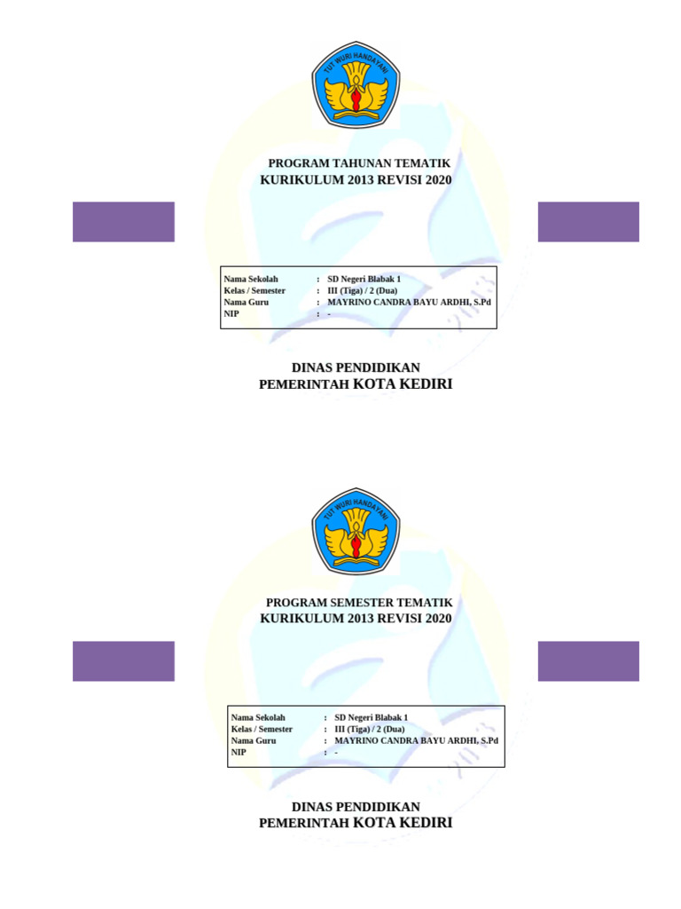 Sekat Per Sub Silabus | PDF