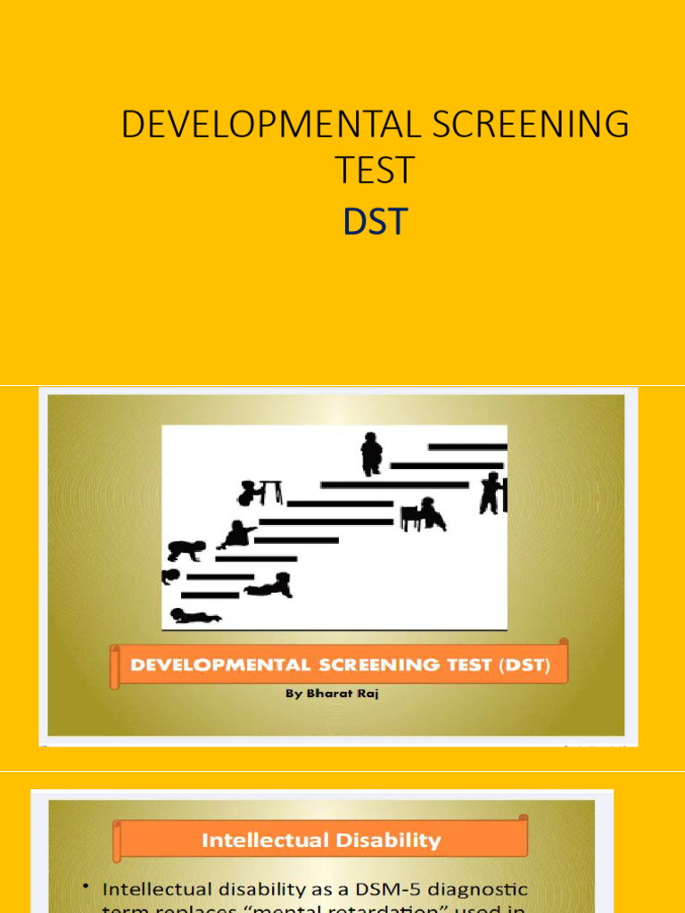 Developmental Screening Test | PDF