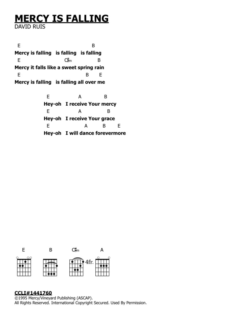 Mercy Is Falling | PDF