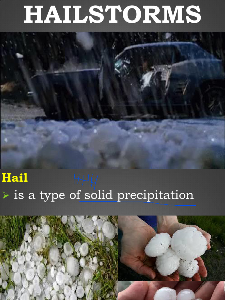 Understanding Hailstorms and Their Hazards | PDF
