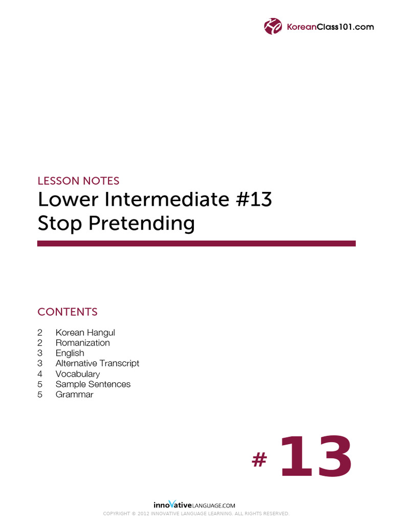 Level3 Lesson14 | PDF