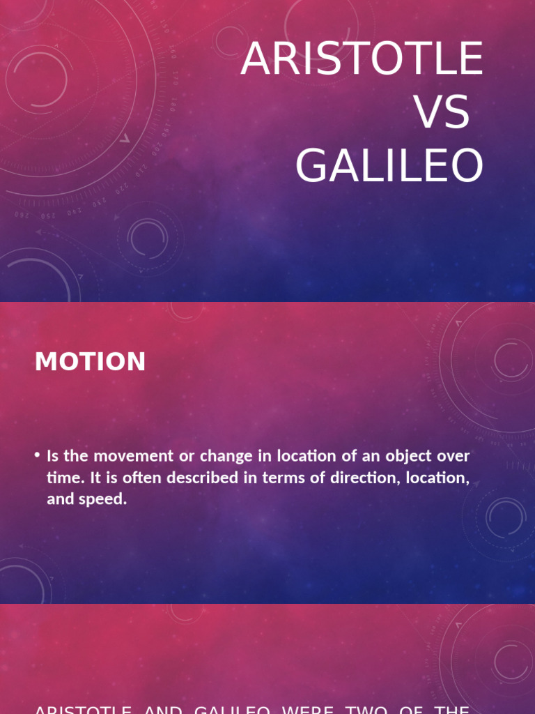 Aristotle 180314024203 | PDF | Force | Galileo Galilei