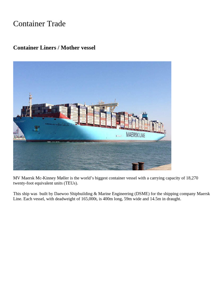 Container Loading | PDF