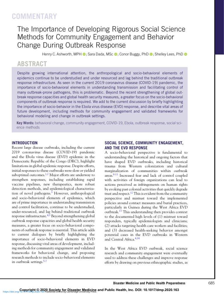 Importance of Develiping Rigorus Social Science Methods | PDF ...