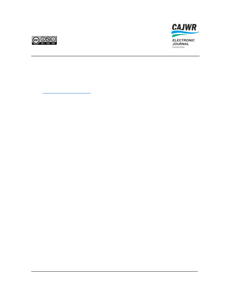 Challenges of Transboundary Water Governance in Afghanistan | PDF ...