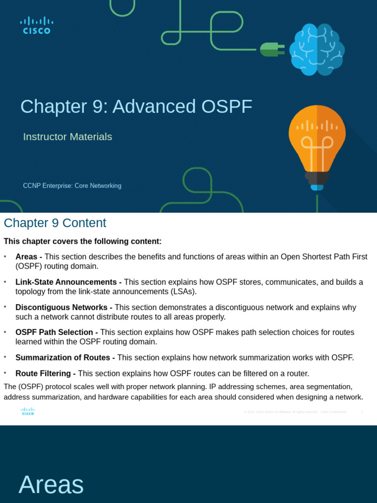 ENCOR Chapter 9 | PDF | Routing | Internet Standards