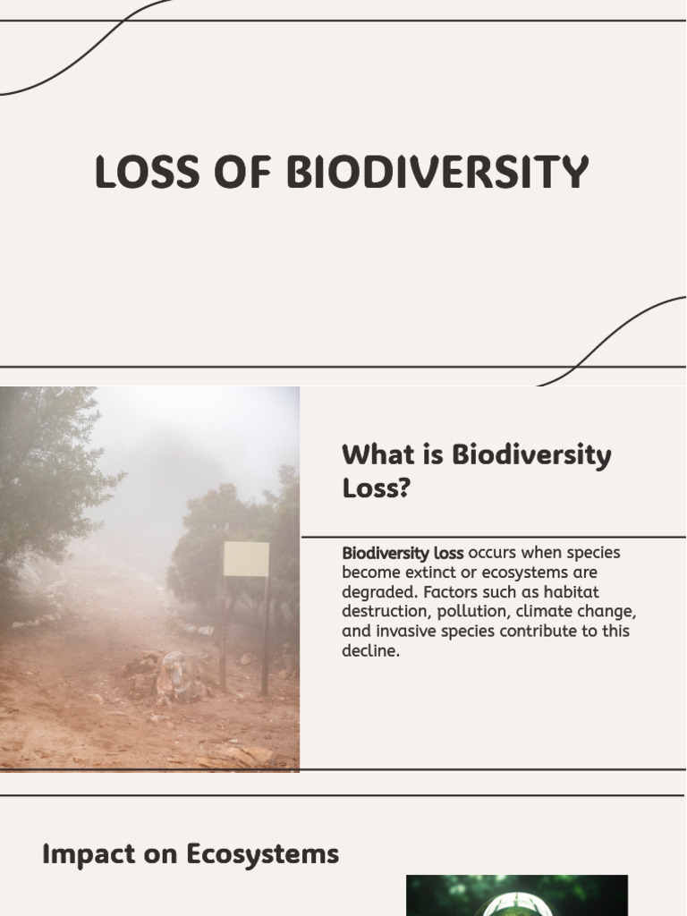 Slidesgo Preserving Our Planet The Urgent Need To Address Biodiversity Loss 20240929194429x8pj | PDF
