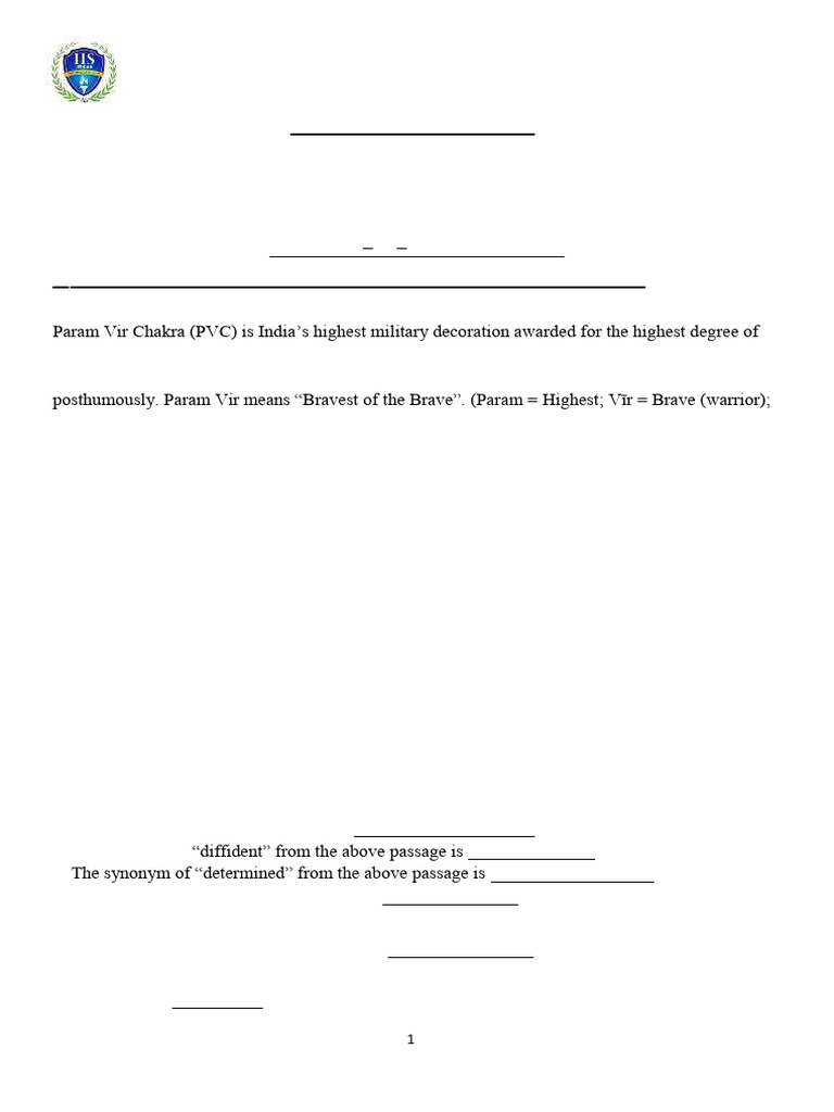 Class 8-Term 1 - Revision Sheet 2024-25 | PDF | Clause | Syntax