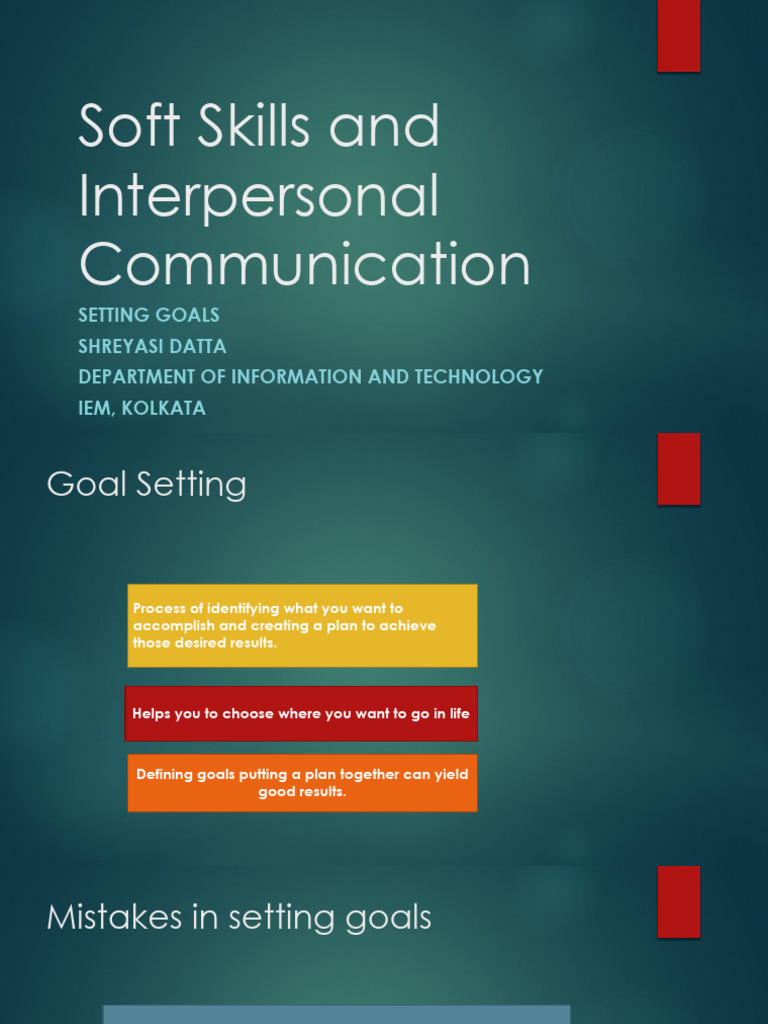 Soft Skills and Interpersonal Communication LEC 4 | PDF