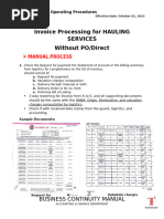 SOP - Inbound Delivery (IBD) Creation | PDF