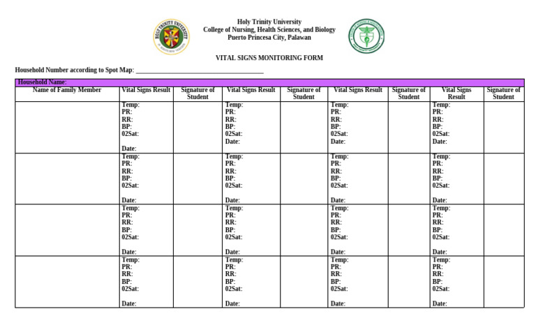 RLE Vital Signs Monitoring | PDF | Physical Examination | Medical Diagnosis