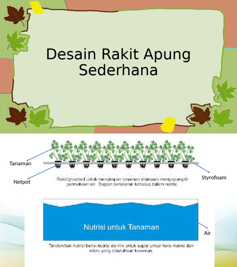 Contoh Desain Rakit Apung | PDF