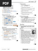Steps Plus 5 Unit 2 | PDF