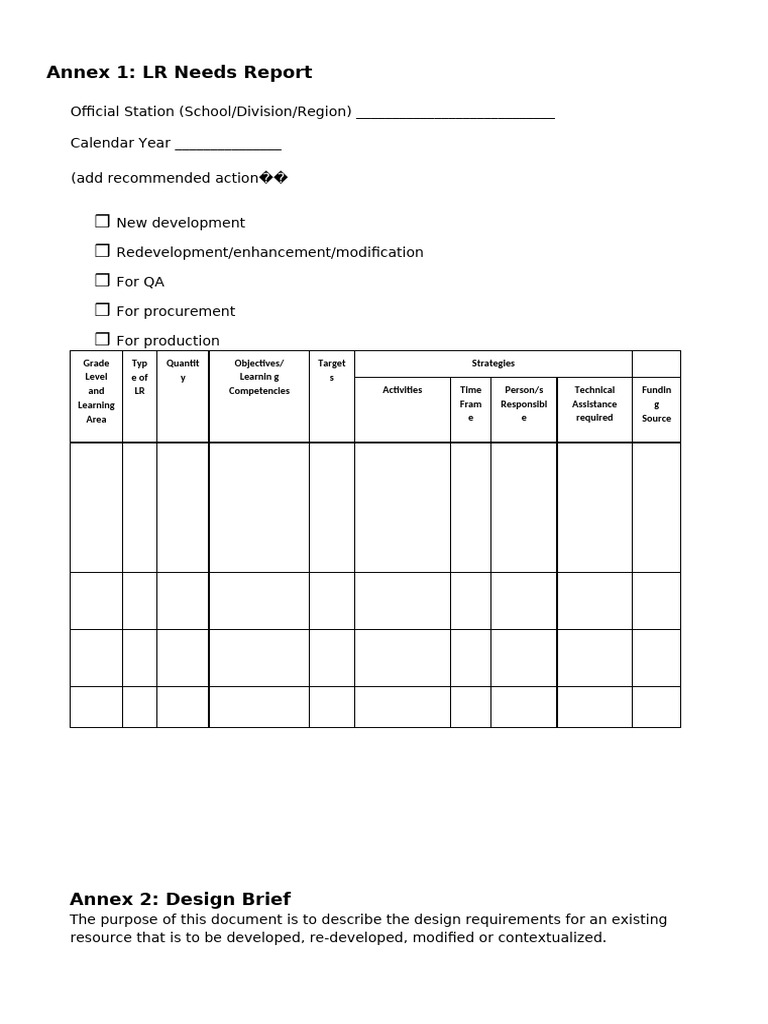LR NEeds and Design Brief Forms 1 | PDF | Computing | Computer Programming