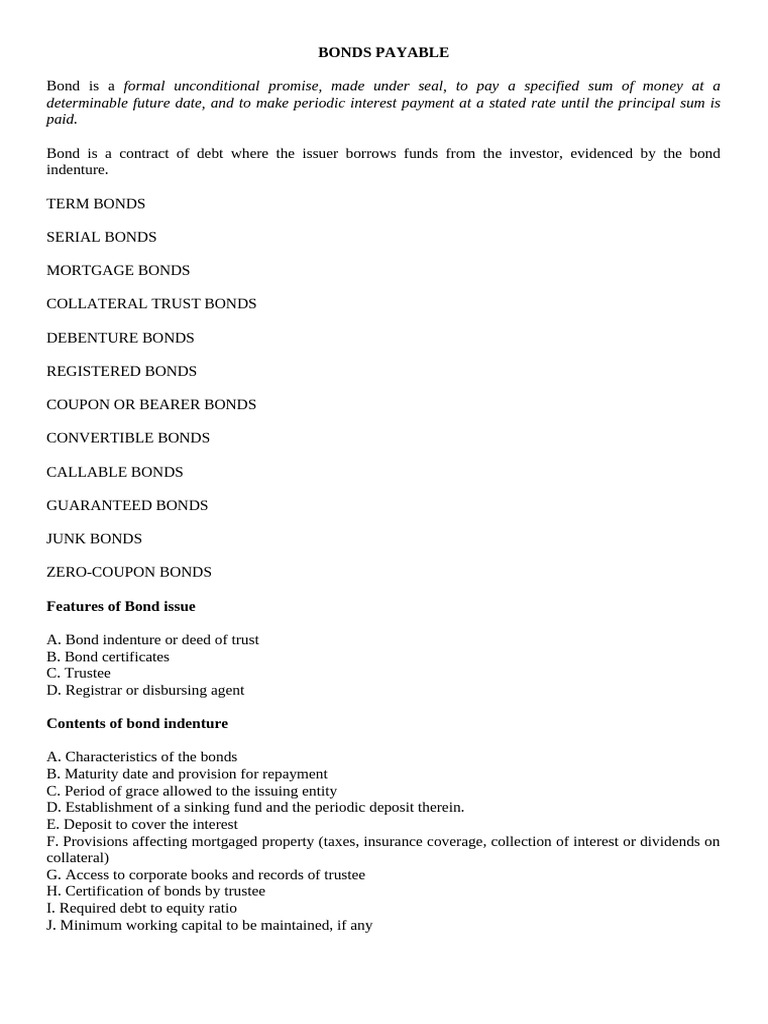 Chapter 5 - Bonds Payable (Valix) | PDF