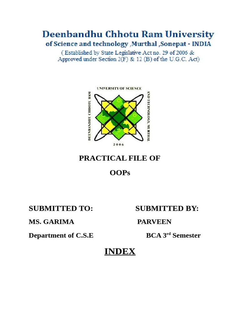 PARVEEN (2) | PDF | Method (Computer Programming) | Constructor (Object ... PARVEEN (2) | PDF | Method (Computer Programming) | Constructor (Object ...