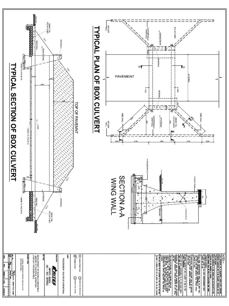 7-Box Culvert Plan | PDF