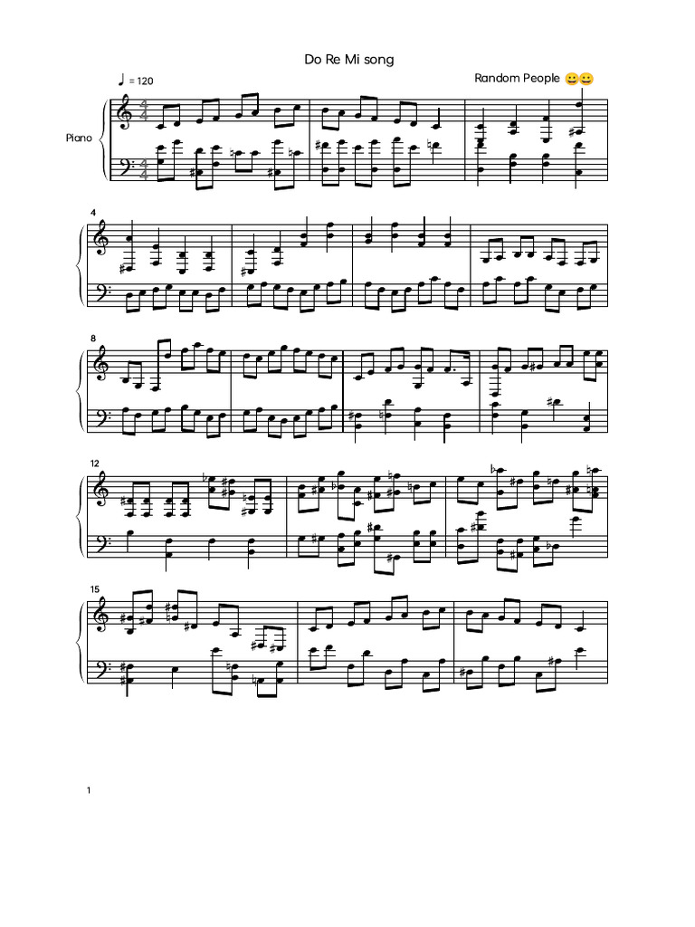 Do Re Mi Song | PDF