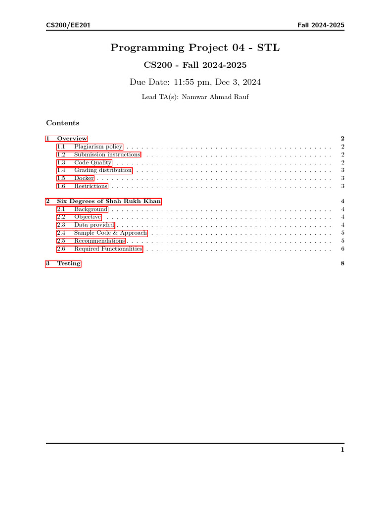 PA4 | PDF | Computer Programming | Computing