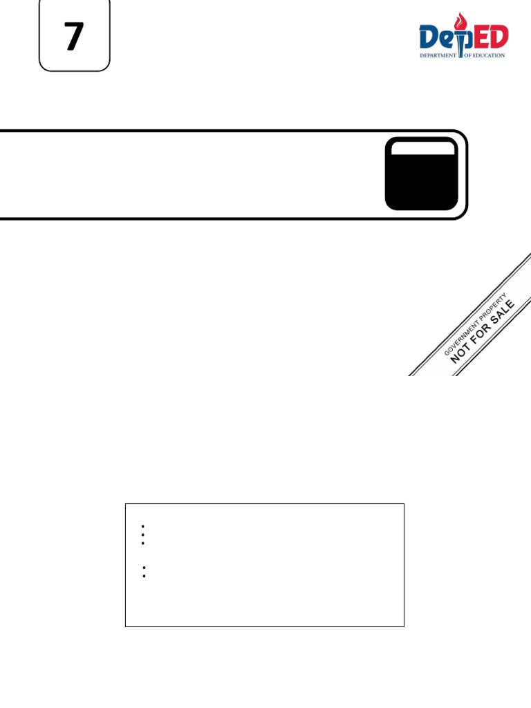 Q2 LE English 7 Lesson 6 Week 6 | PDF | Writing | Linguistics