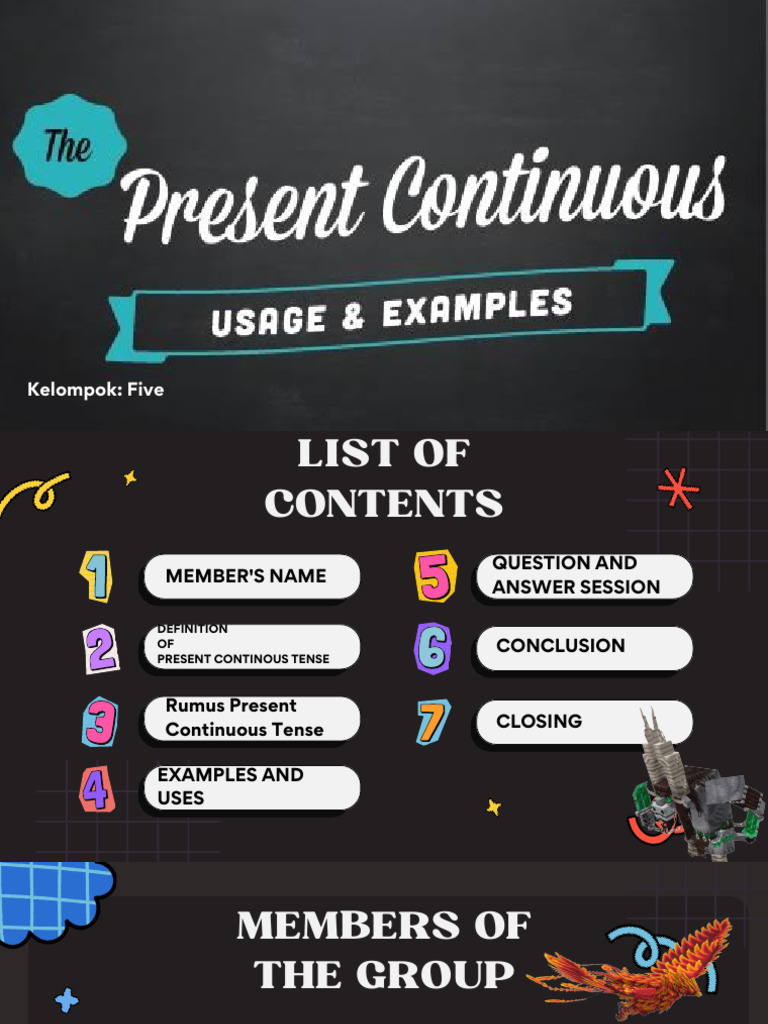 PRESENT CONTINUOUS TENSE BY BIM | PDF | Grammatical Tense | Languages