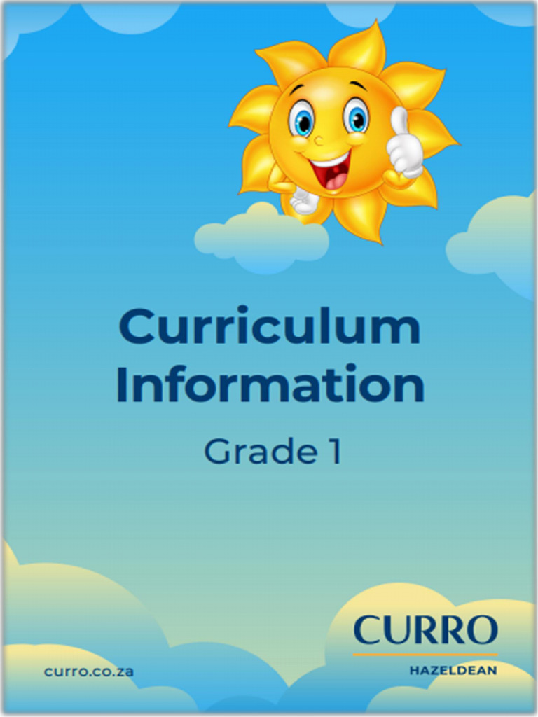 Grade 1 Curriculum Overview 2024 | PDF | Learning | Curriculum