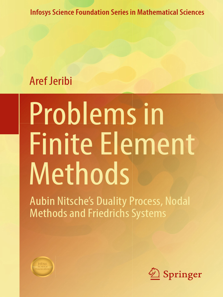 Problems in Finite Element Methods Aubin Nitsche’s Duality Process | PDF | Partial Differential ...