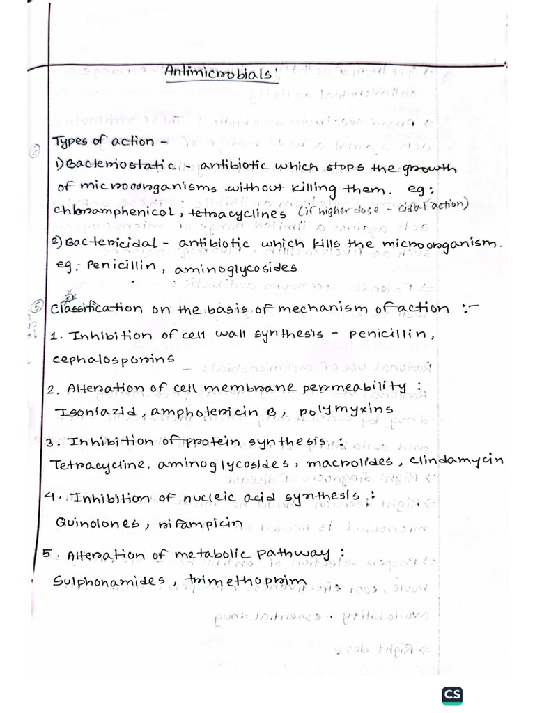 Antimicrobials | PDF