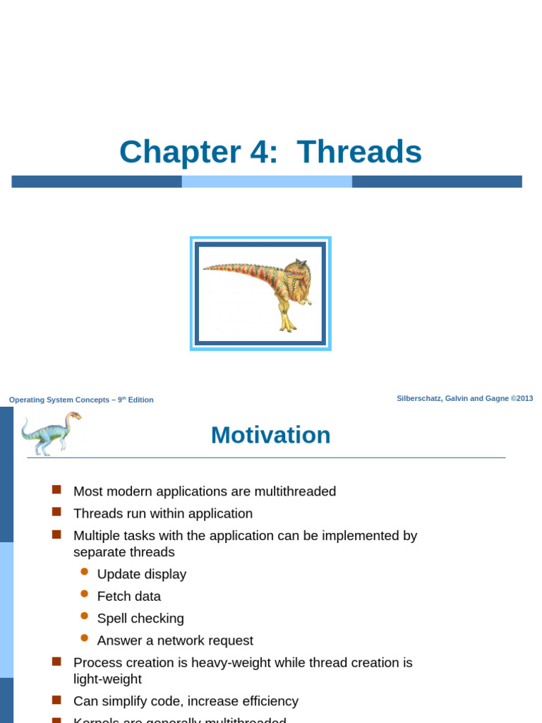 05 Lect121314 (3) | PDF | Thread (Computing) | Operating System