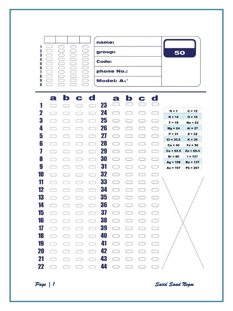 Exam A1 | PDF | Sodium Chloride | Precipitation (Chemistry)