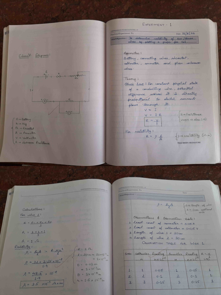 Xii Phy Practical | PDF