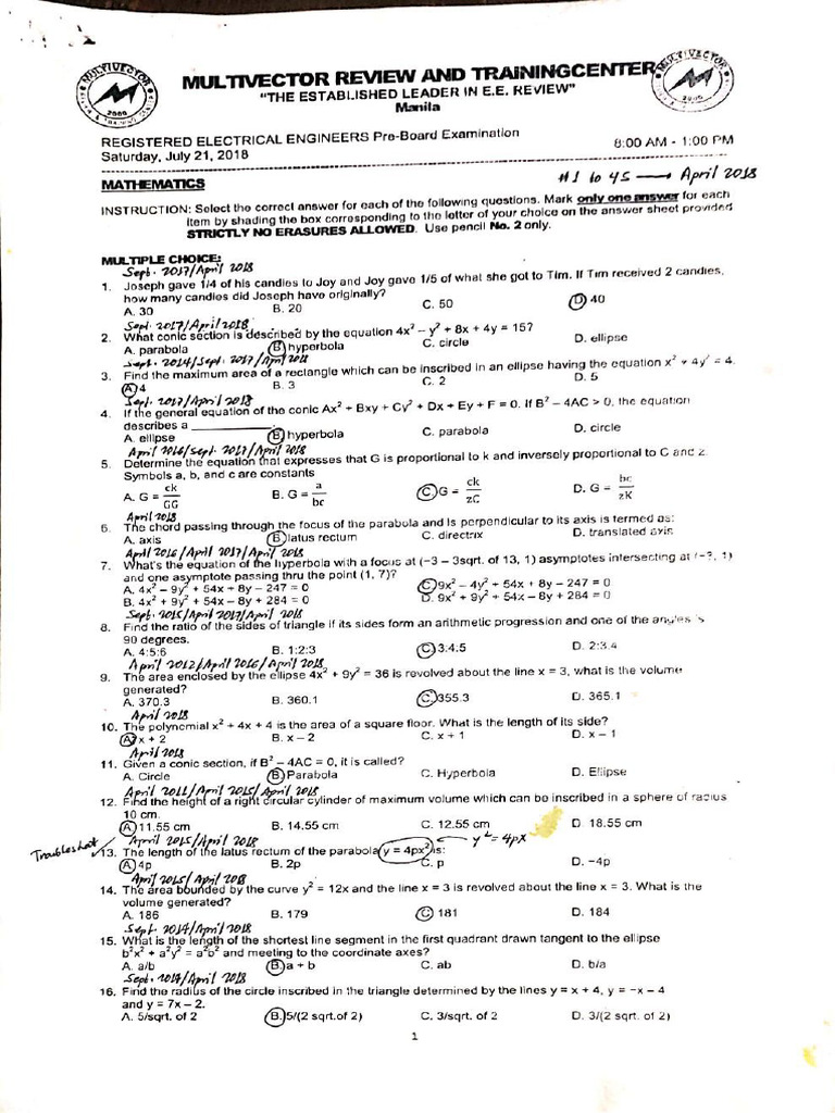 05 - Mathematics (092018) | PDF
