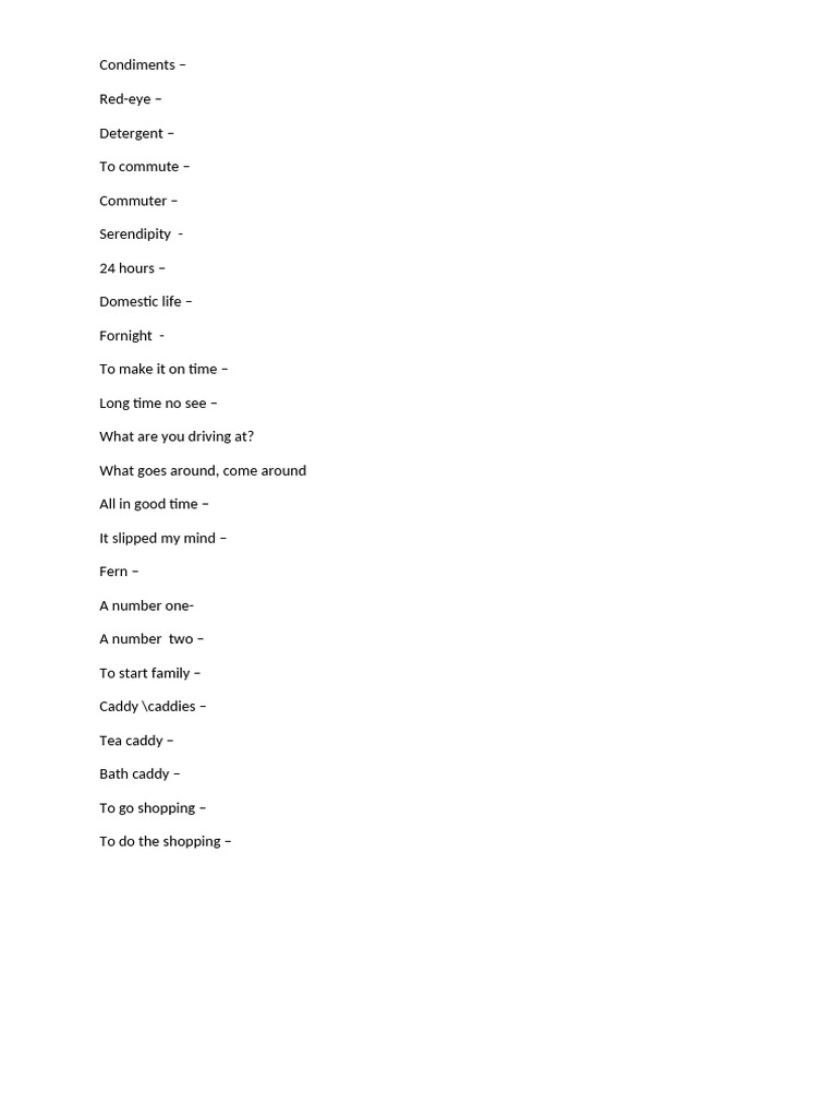 New Words Defenitions Students | PDF