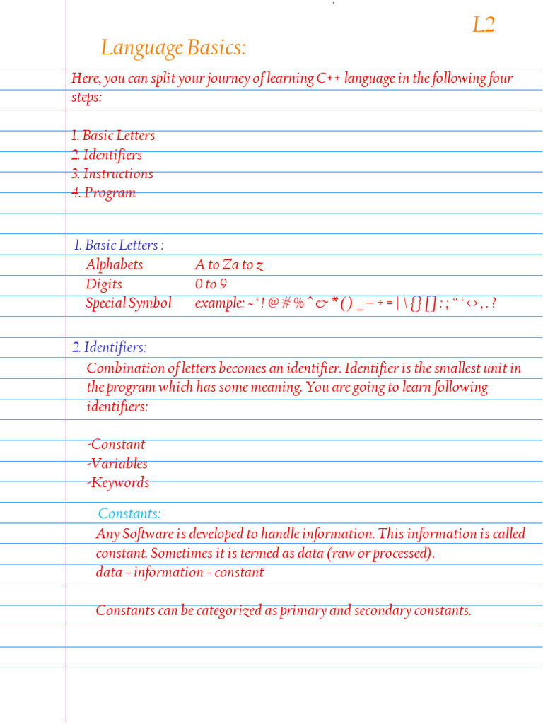L2 | PDF | Reserved Word | Software Engineering