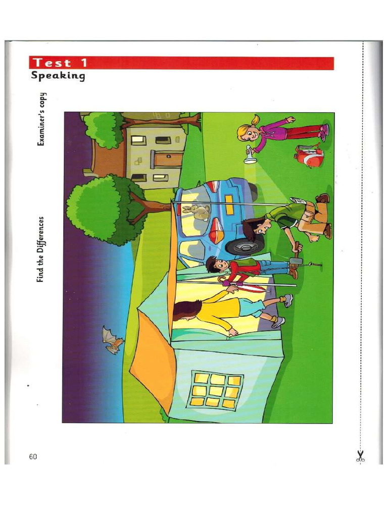 Cambridge Flyers Speaking Practice Book 1 | PDF
