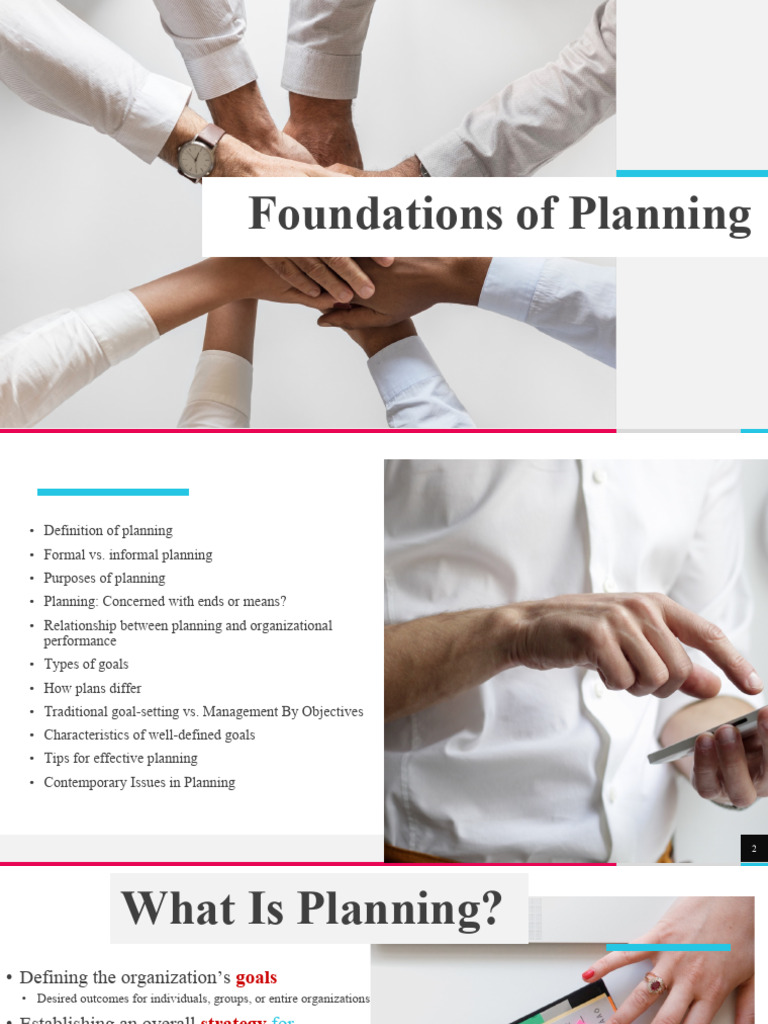 Foundations of Planning | PDF | Goal | Motivation