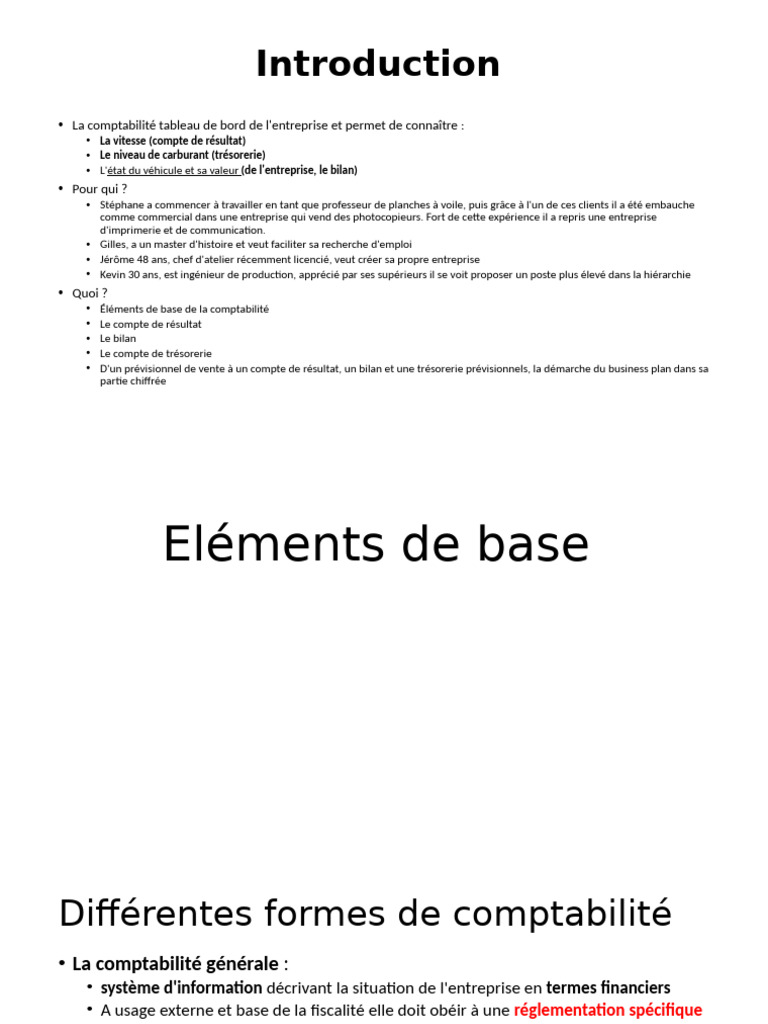 Compta générale | PDF | Comptabilité | Business