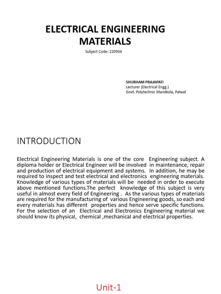 EEM 3 Electrical | PDF | Semiconductors | Electrical Resistivity And Conductivity